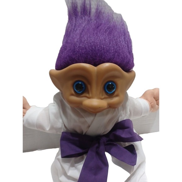 Ace Novelty | Toys | Vintage Treasure Troll Purple Hair Wish Stone 99s ...